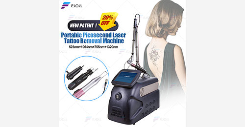Portable Ultra Picolris Picosecond Laser Tattoo Removal Machine