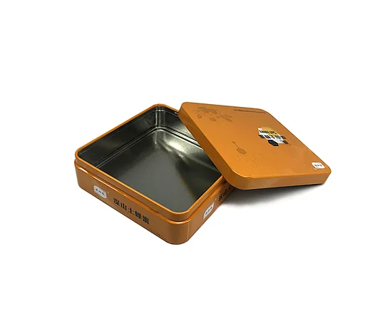 square metal box , square metal box with lid , food tin can - Xinyu Tin ...