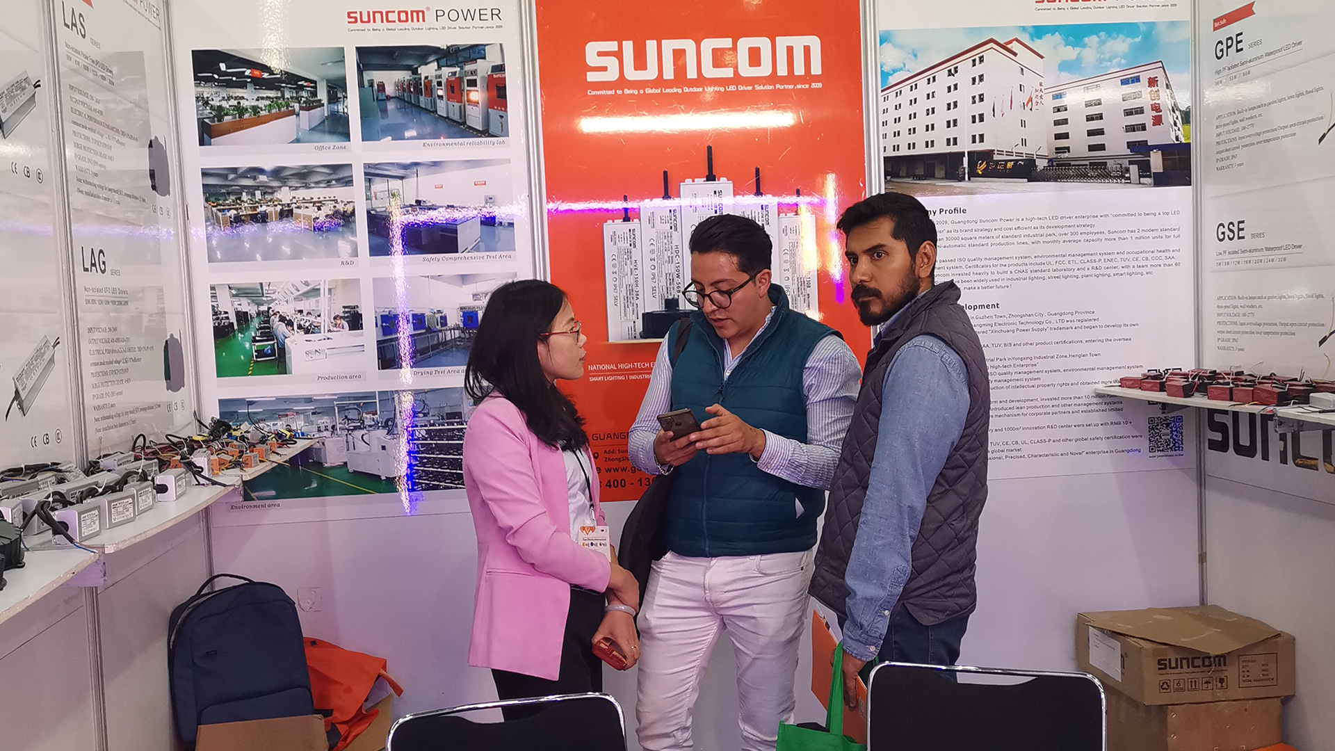 SUNCOM POWER|Made a wonderful appearance at the EXPO ELÉCTRICA ...