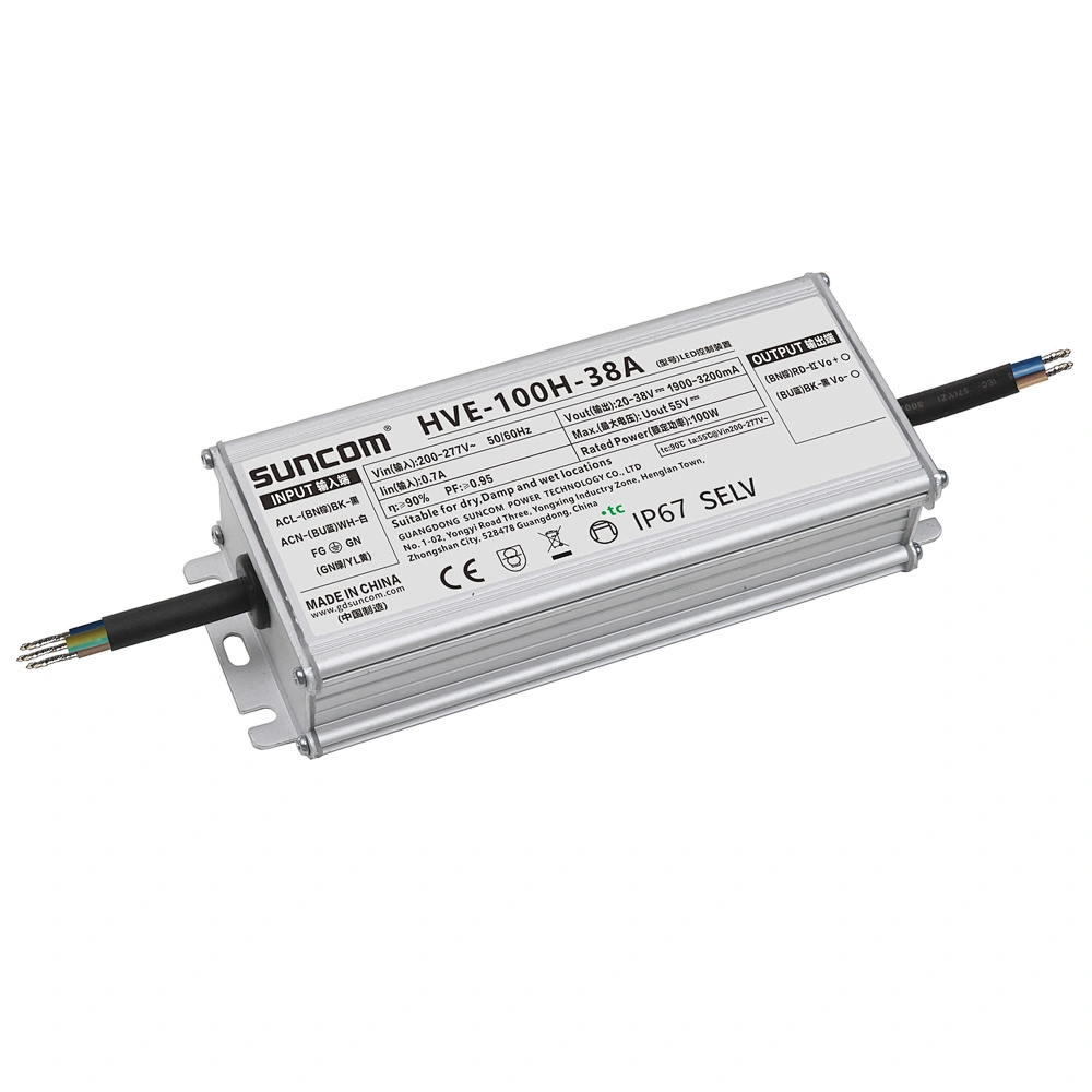 HVE 100H Waterproof ELectronic LED Driver-SUNCOM