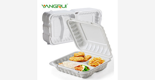 yangrui 8Inch Clamshell To Go Container - custom togo boxes and togo ...