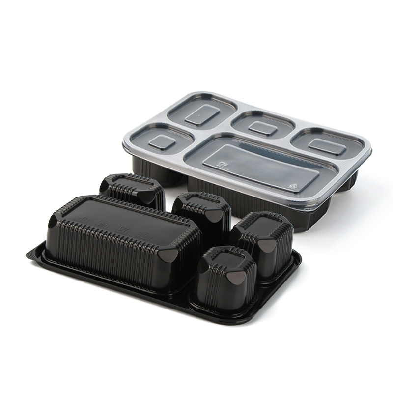 Sleek Food Storage Solutions: Black Food Storage Containers, Pie To Go ...