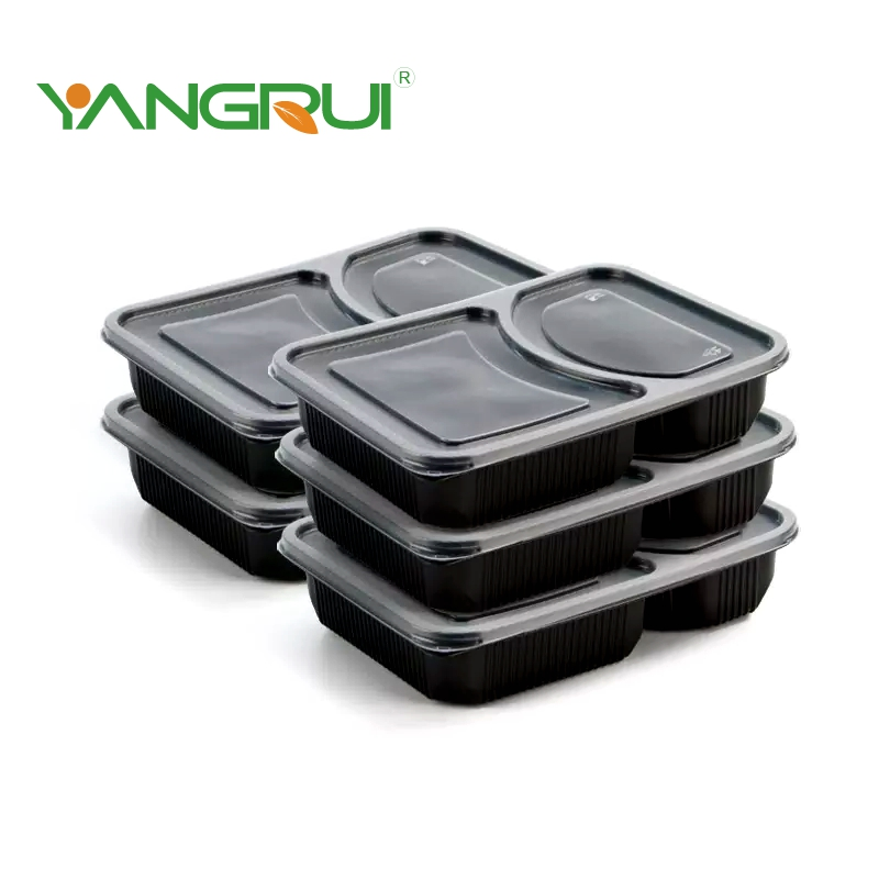"Efficient Meal Solutions:2 compartment to go containers for Seamless ...