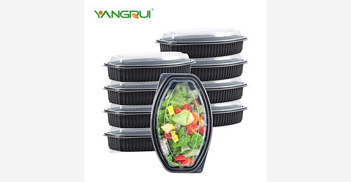 650ML Oval Food Container - restaurant plastic food containers and meal ...