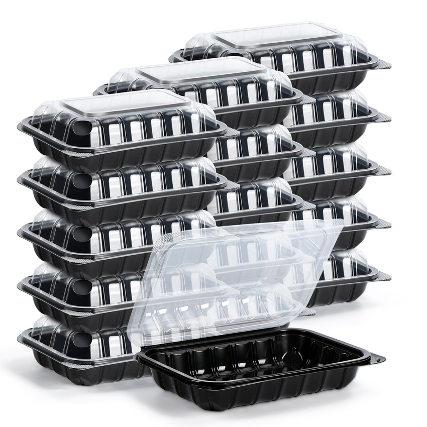 Stylish and Sustainable Solutions: Black Containers with Lids ...