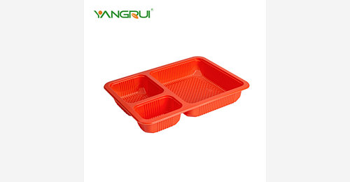 yangrui Red Plastic Food Tray - plastic catering trays with lids and ...