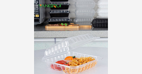 yangrui 40oz Transparent Box - clear bento box and square bento box ...