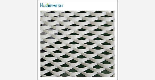 Huijin mesh provides Architectural aluminum expanded metal projection ...