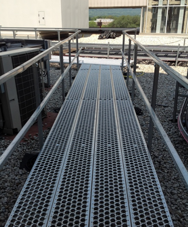 Galvanized Grip Strut Treads | Safety Grating - HUIJIN