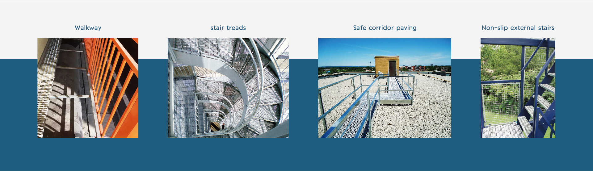 Custom Metal Traction Tread Grating