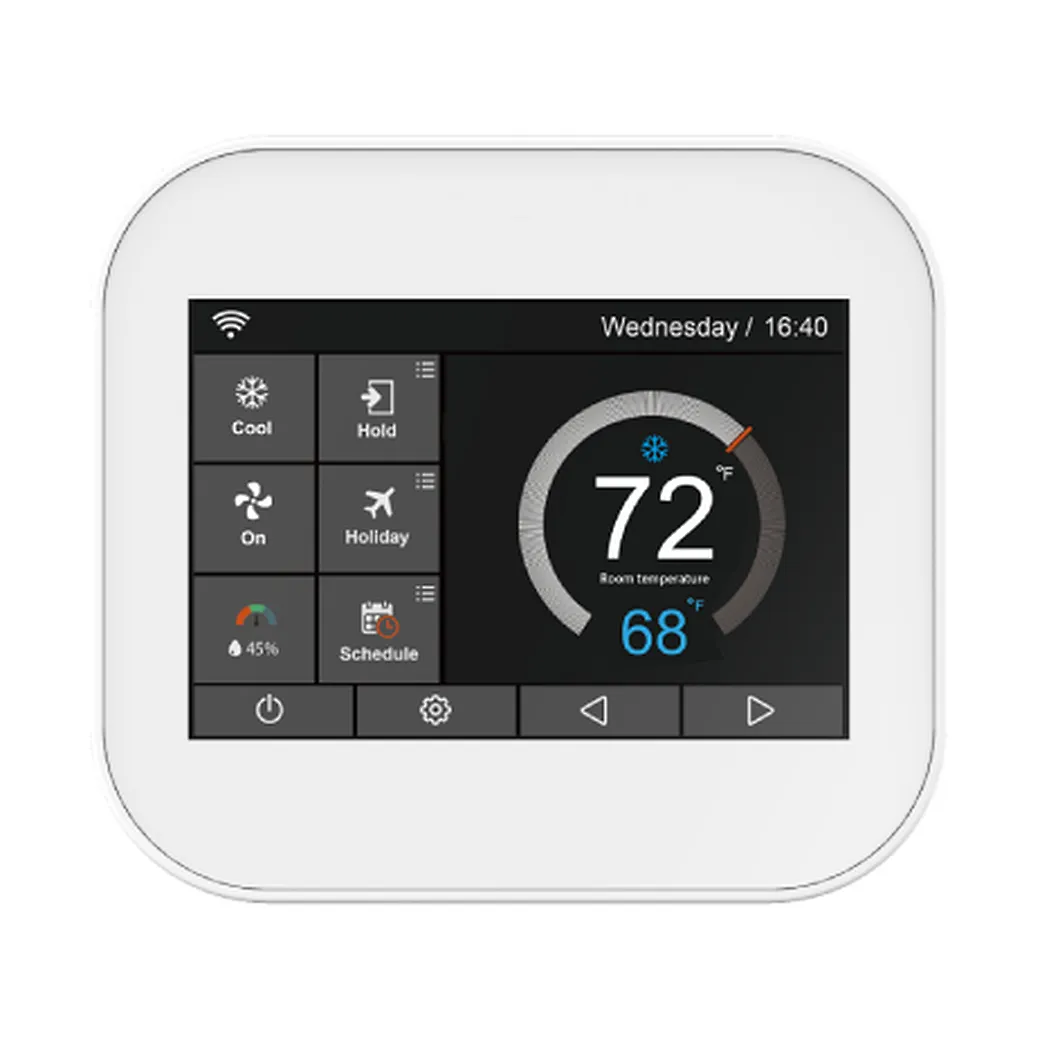 Programmable Heatpump Thermostat - Breeze Controls