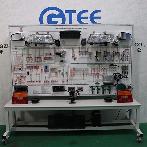 The automotive electrical appliances training board ordered by an ...