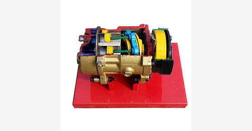Air conditioner compressor cutaway model