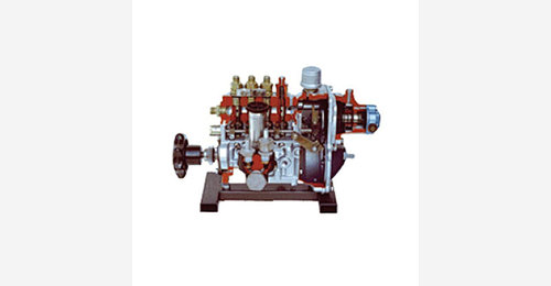 Vacuum control injection pump cutaway model