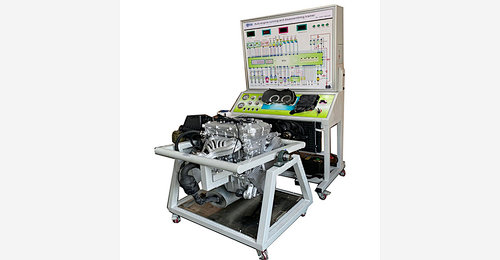 Auto engine running and disassembling automotive trainer