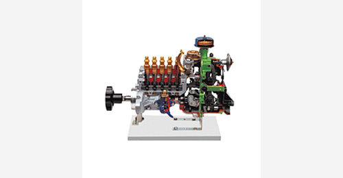 Centrifugal control injection pump cutaway model