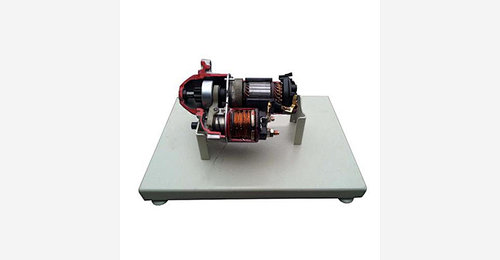 Starting motor cutaway model