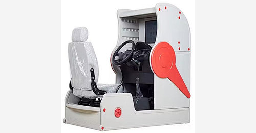 Standard single screen car driving simulator