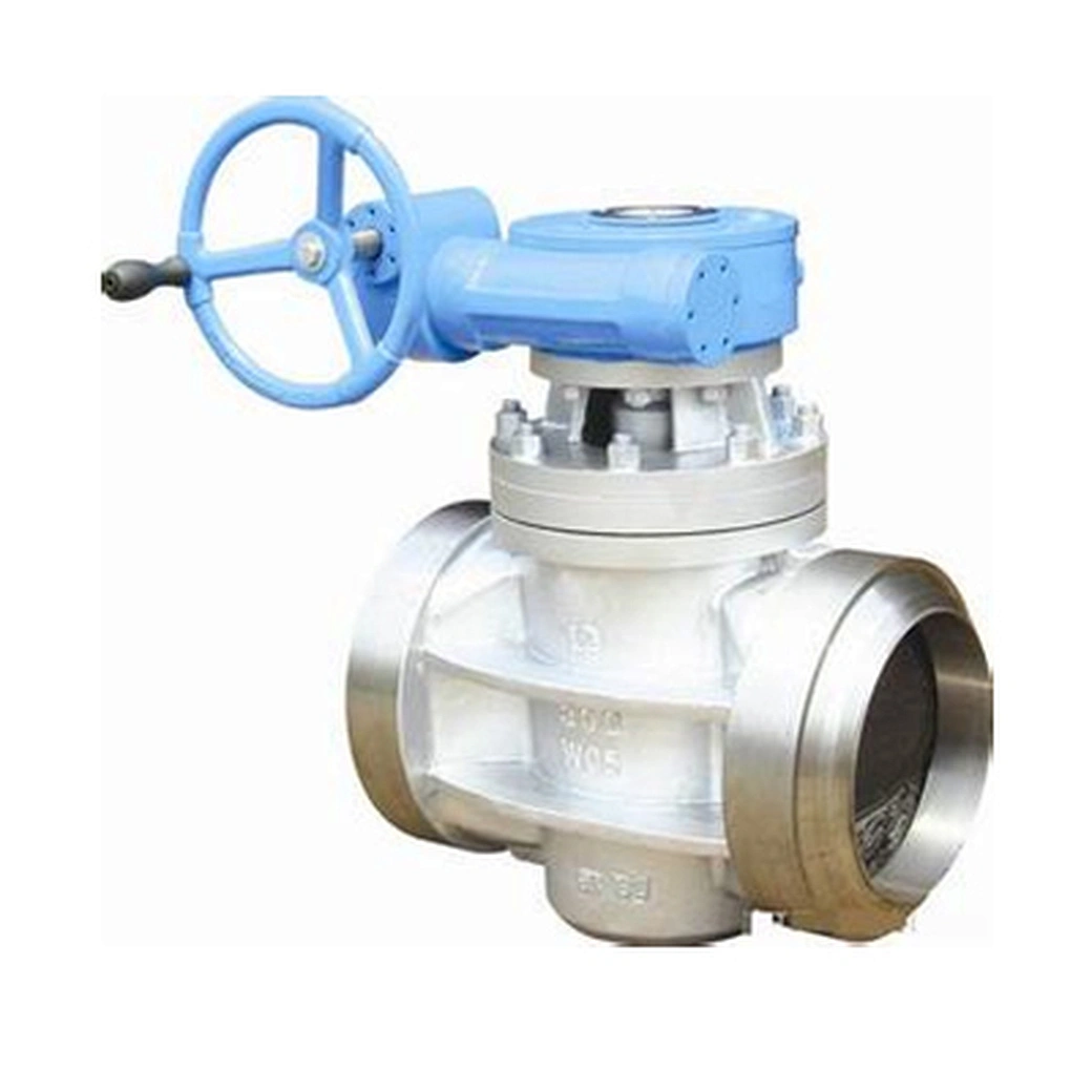 Plug Valve, Operation Lever, Gear, Valve End NPT, Flanged