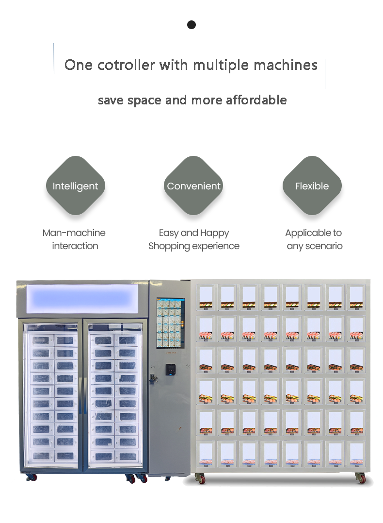 Cooling Sushi Vending Machine for Ready Food Fast Food