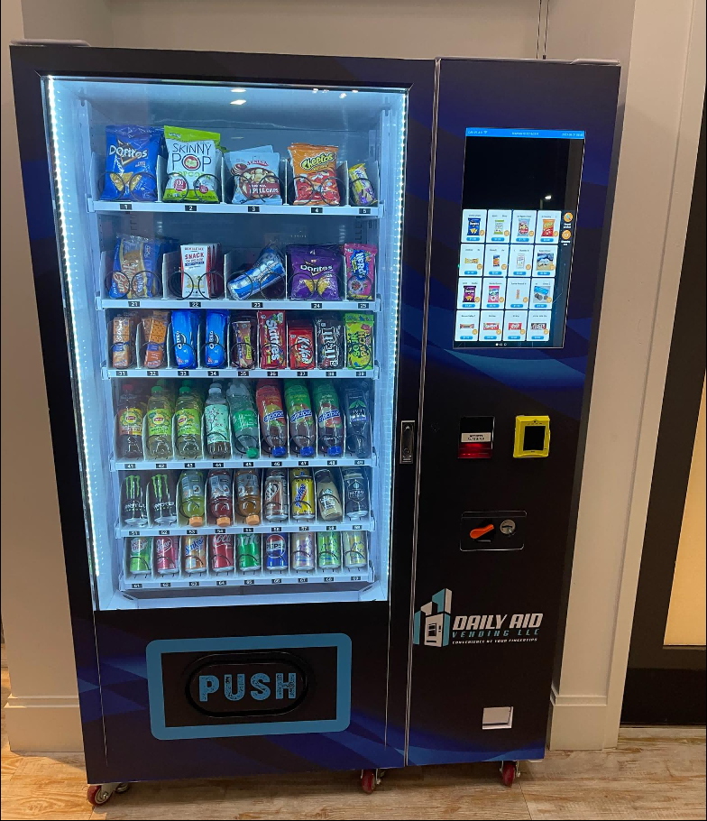 Weimi hot food vending machines with elevator in Singapore
