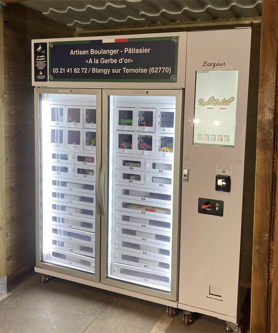 Cooling Sushi Vending Machine for Ready Food Fast Food