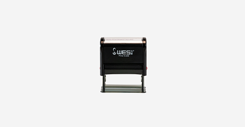 Self-inking Stamps , WES LOGO STAMP , available for repeated ink ...