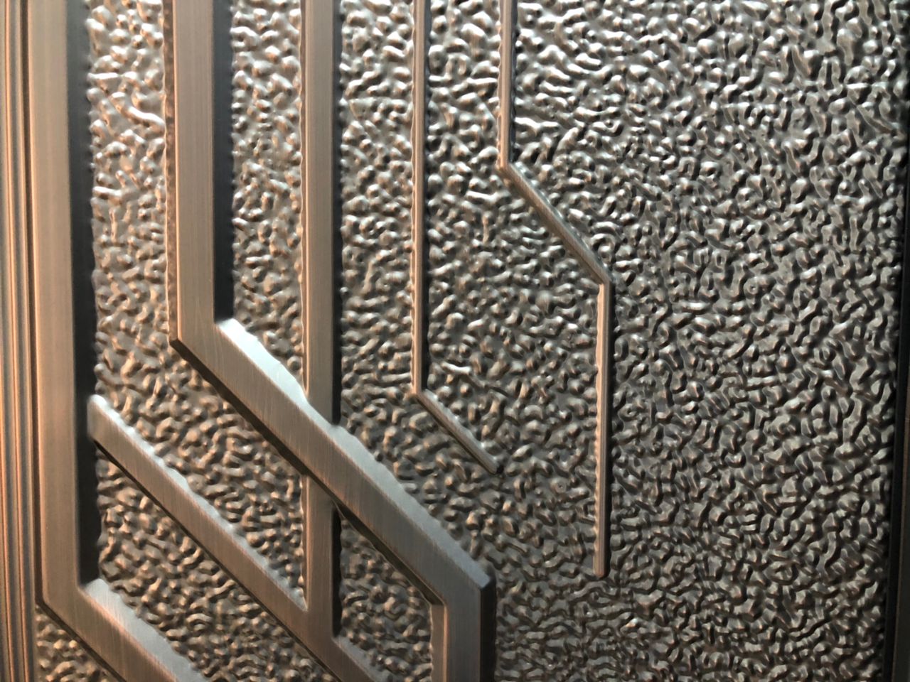 Simple Modern Style Aluminum Double Doors Exterior | Top Victory