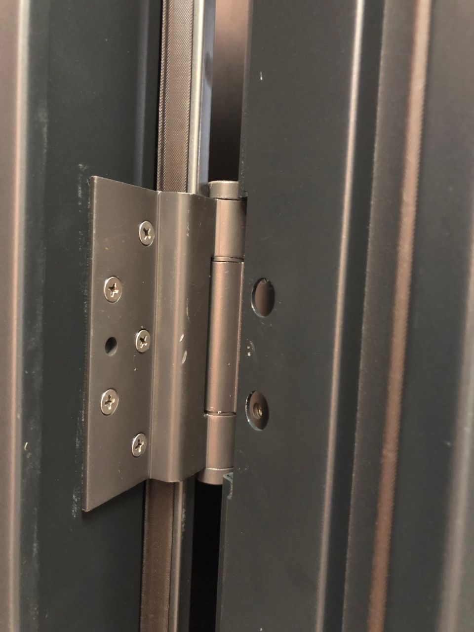 Flowing Design Theft-proof Outside Security Doors Commercial