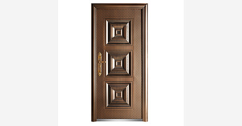 3D Patterned Premium Solid Steel Doors Bulk Sale | China Factory