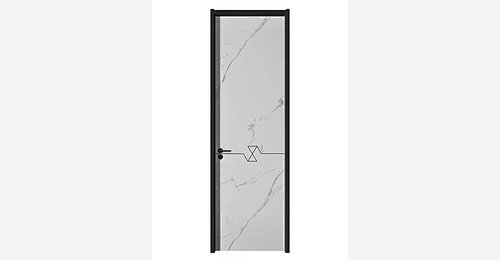 Latest Marble Design White Customized Commercial Solid Core Wood Door