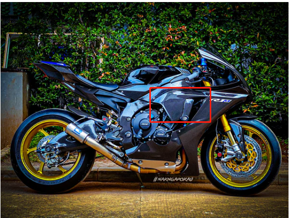 Yamaha R1 R1M 2020+ Carbon Fiber Upper Side Panels Cover