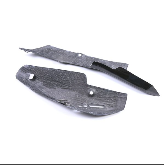 Kawasaki H2 H2R Carbon Fiber Exhaust Pipe Covers 2015+