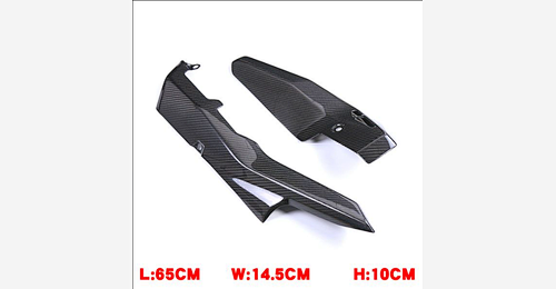 Kawasaki H2 H2R Carbon Fiber Exhaust Pipe Covers 2015+