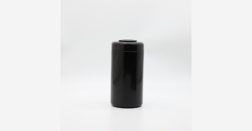 Thermometer Storage Container black glass jar black jar , - Honor packaging