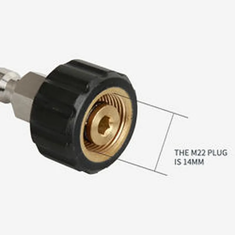 M22 1/4 Quick Compression Fitting Water Copper Push Fittings For High ...