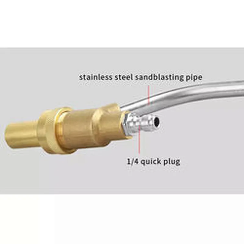 5000 PSI Red Sand Blaster Gun Attachment Commercial Pressure Washer ...