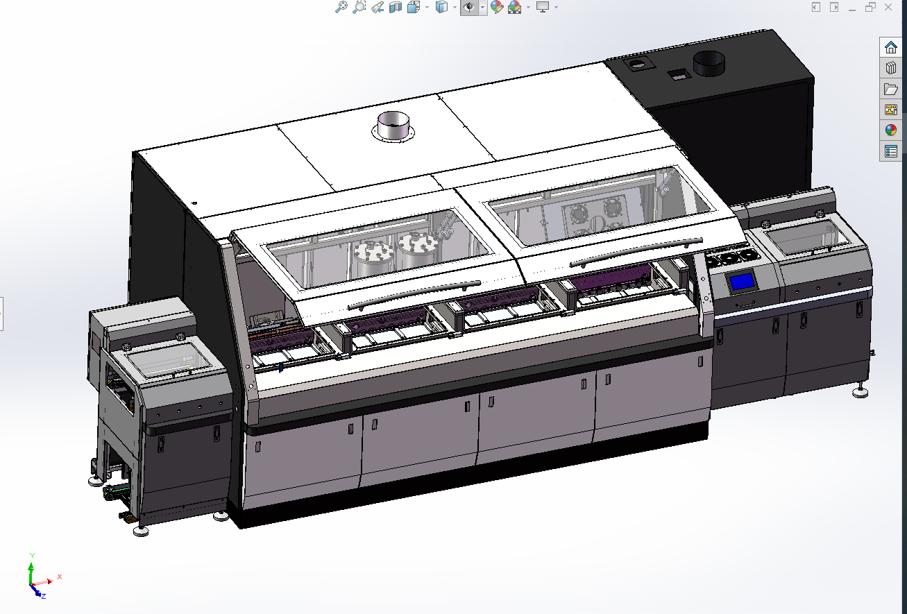 Inline Vacuum soldering systems KD-V400