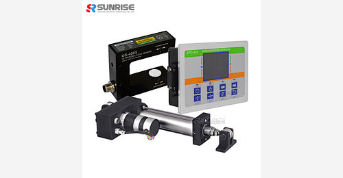 Linear Type Web Guide Control System with Ultrasonic Sensor