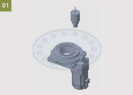 Hollow Rotating Platform