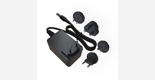 Interchangeable AC Plugs 12V 1A Wall Charger Power Adapter-QINXPOWER®