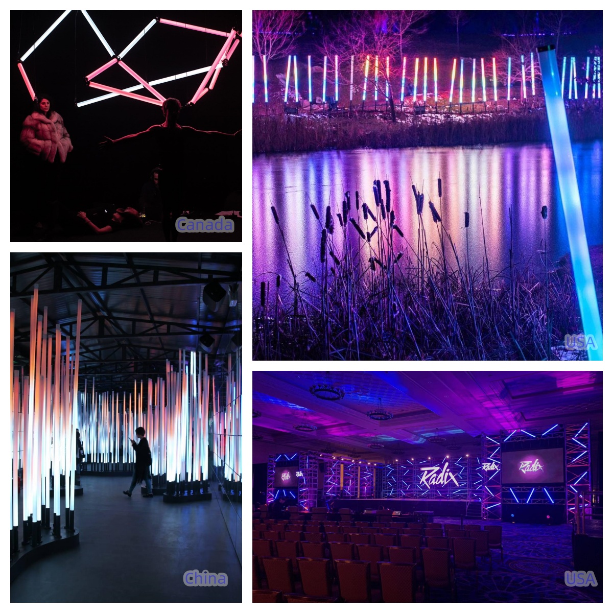 flexible custom light led tube dmx supplier - Ledcolourlight