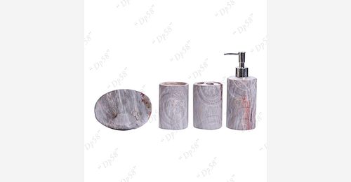 Ceramic 4pcs Bath Set Bathroom Accessories Set