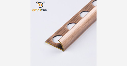 brass tile trim , tile edging strip , 10mm tile trim - Prolink Metal