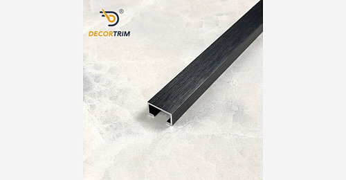 Aluminum U Shape Tile Trim , bathroom tile edging strip , metal floor ...