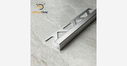 Aluminum Square Shape Tile Trim , corner guard tile trim , silver tile ...