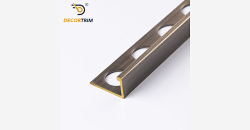 brushed brass trim for tiles , brass l shape trim , brass tile edging ...