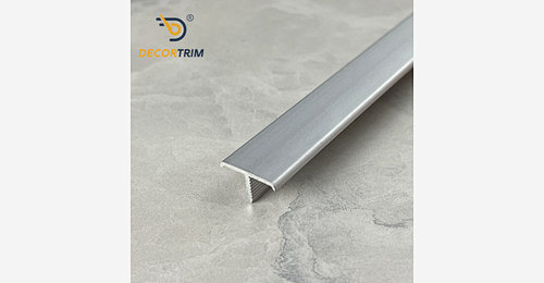 Aluminum T Shape Tile Trim , tile edge trim ceramic , external corner ...
