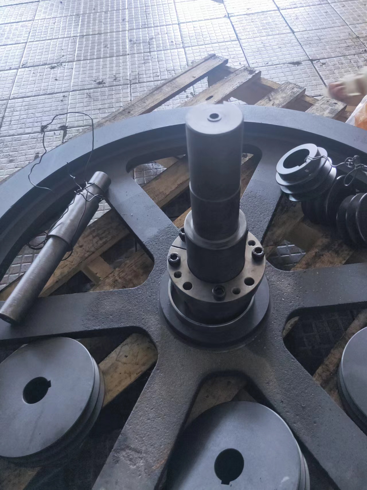 flywheel 100kg free energy generator flywheel-TianFengde