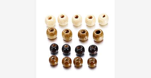 wooden beads，8mm wood beads，-DH TEXTILE
